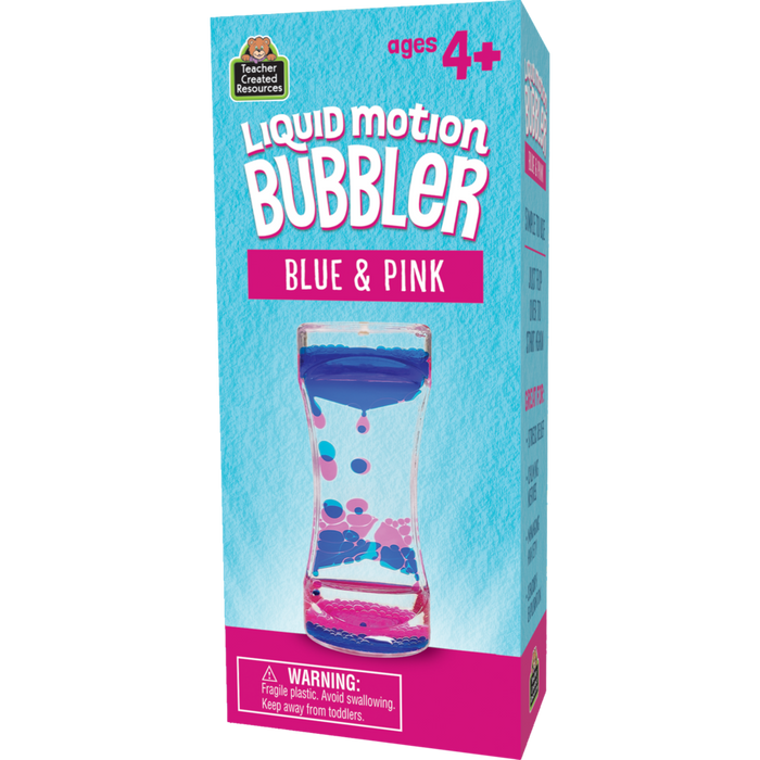 Blue & Pink Liquid Motion Bubbler — CM School Supply