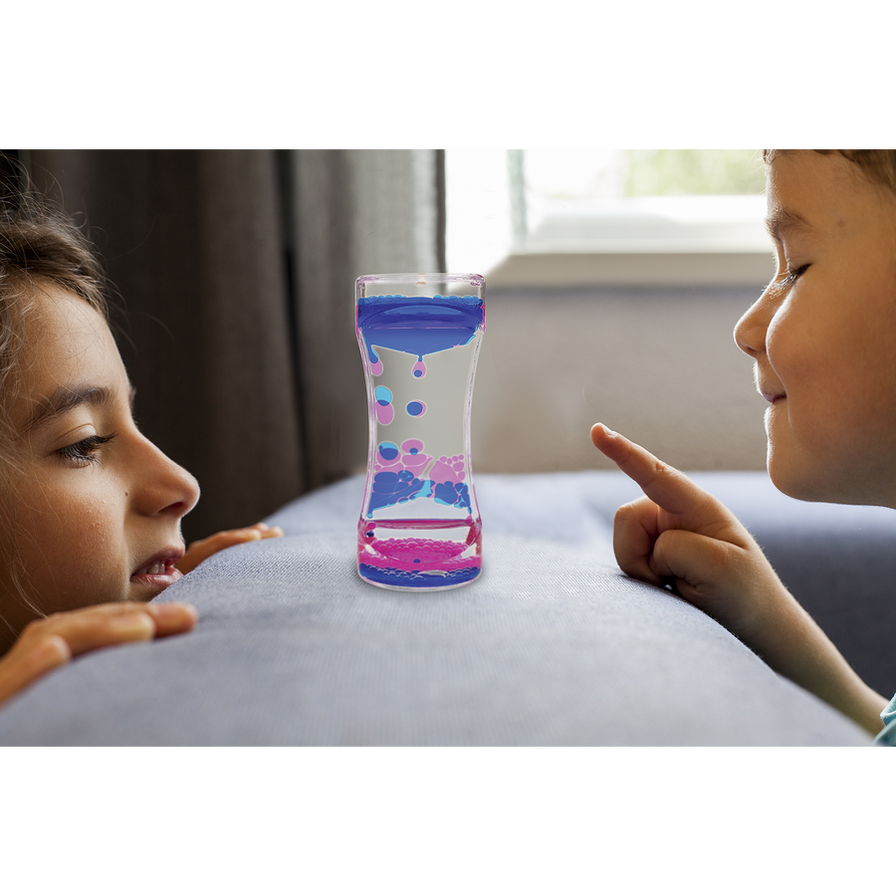 Blue & Pink Liquid Motion Bubbler — CM School Supply