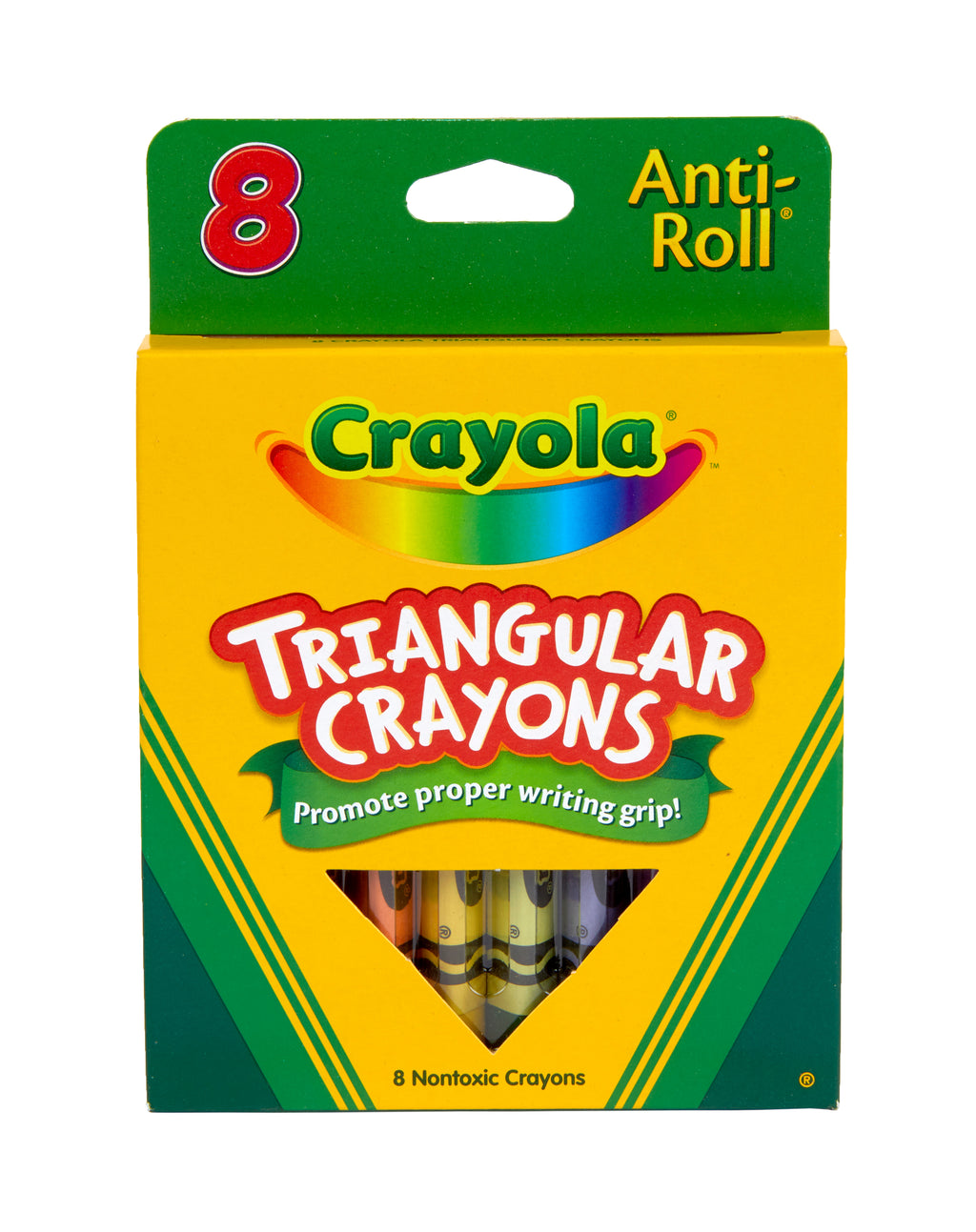 Triangle Crayola Crayons | Triangular Crayons (8-Pack) – CM School Supply