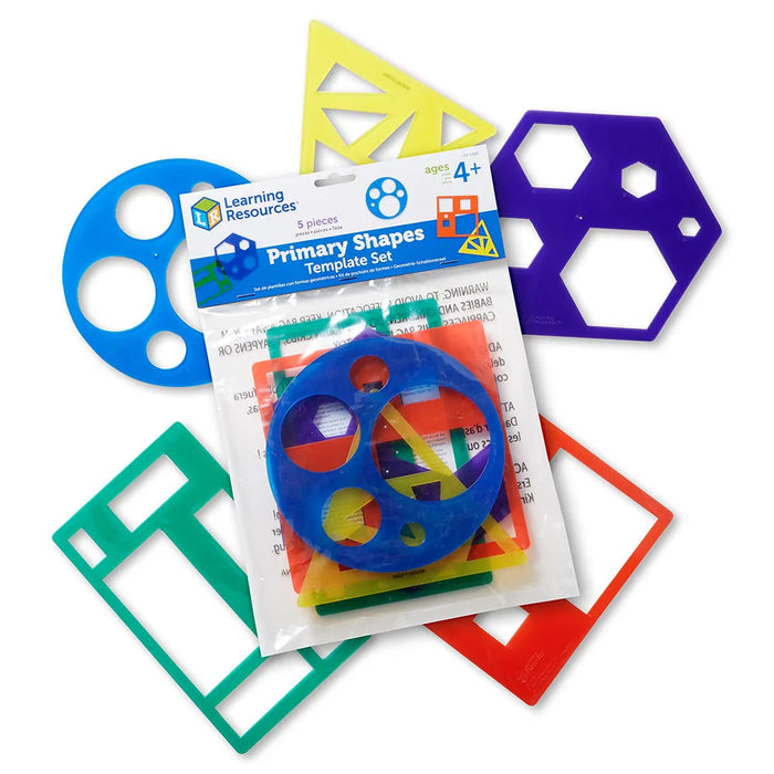 Primary Shapes Template Set — CM School Supply