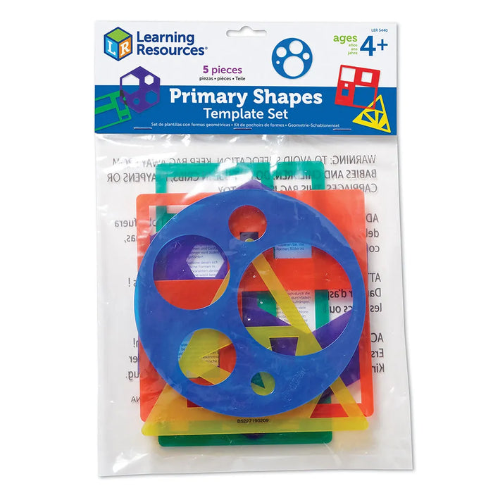 Primary Shapes Template Set — CM School Supply
