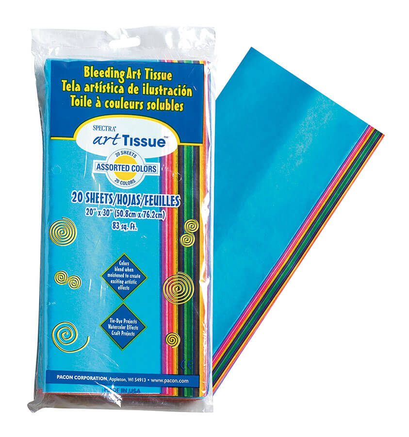 Assorted Art Tissue (20 sheets) - 294-850 – CM School Supply