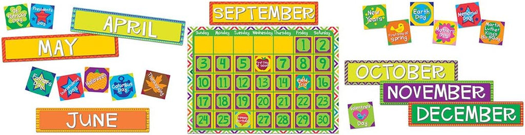 A Sharp Bunch Calendar Bulleting Board Set – CM School Supply