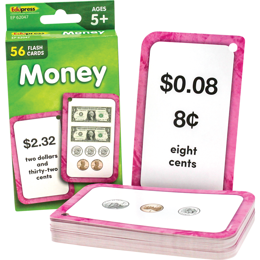 Money Flash Cards – CM School Supply