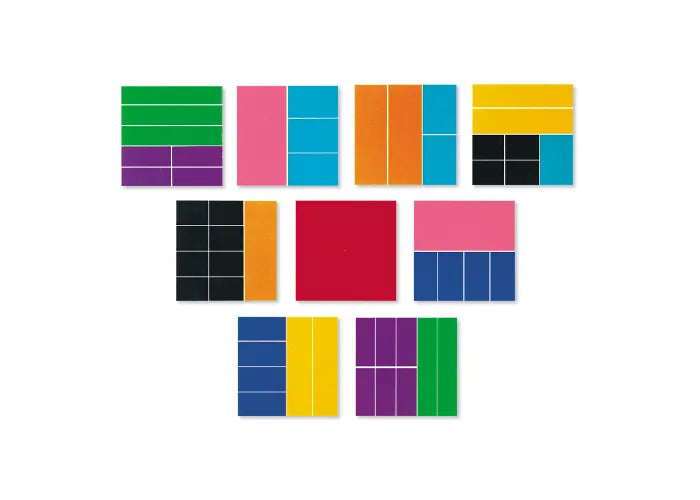 Rainbow Fraction® Squares – CM School Supply