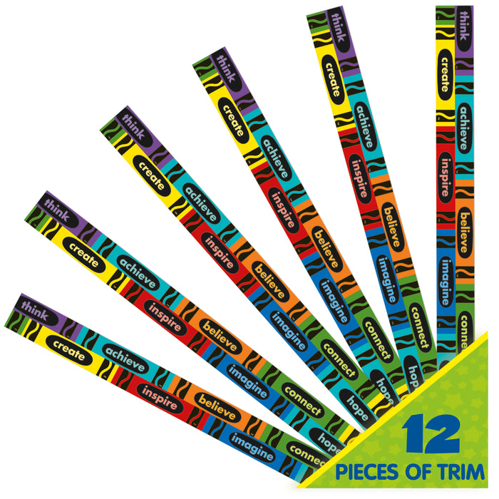 Crayola® Collection Borders — CM School Supply