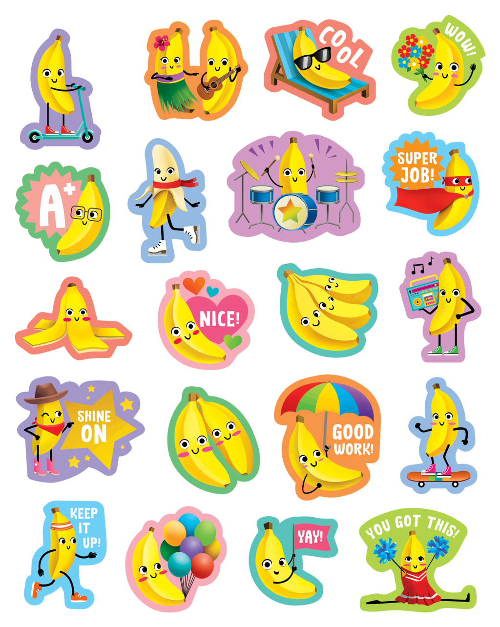 Banana Smelly Stickers – CM School Supply