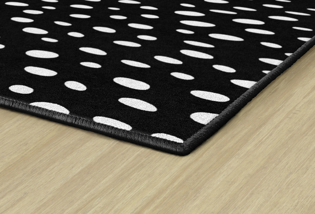Black And White Spotty Rug | By Schoolgirl Style — CM School Supply
