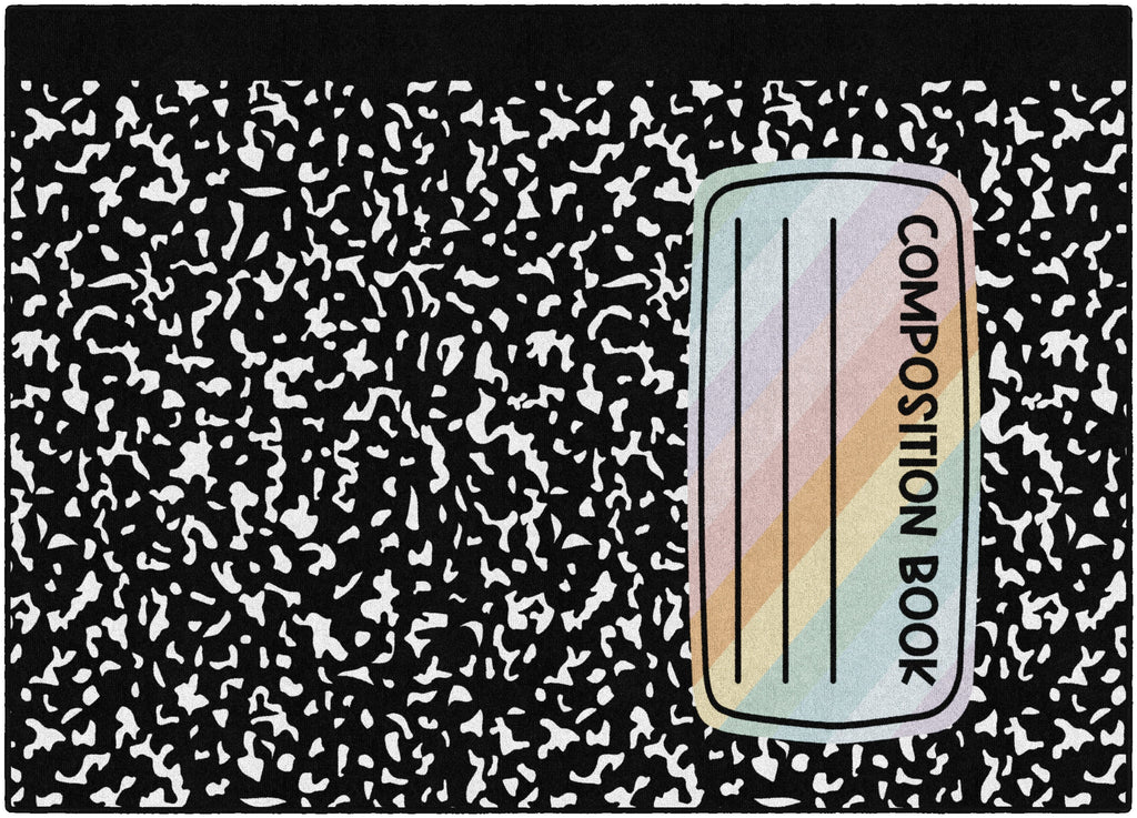 Composition Notebook Rug | By Schoolgirl Style – CM School Supply