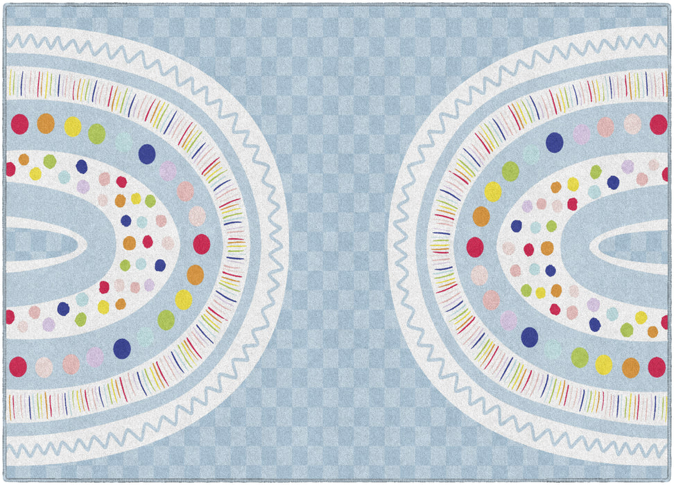 Double Boho Rainbow Rug | By Schoolgirl Style — CM School Supply