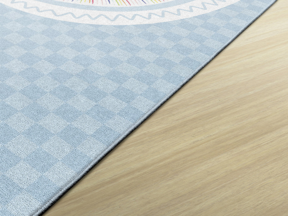 Double Boho Rainbow Rug | By Schoolgirl Style — CM School Supply