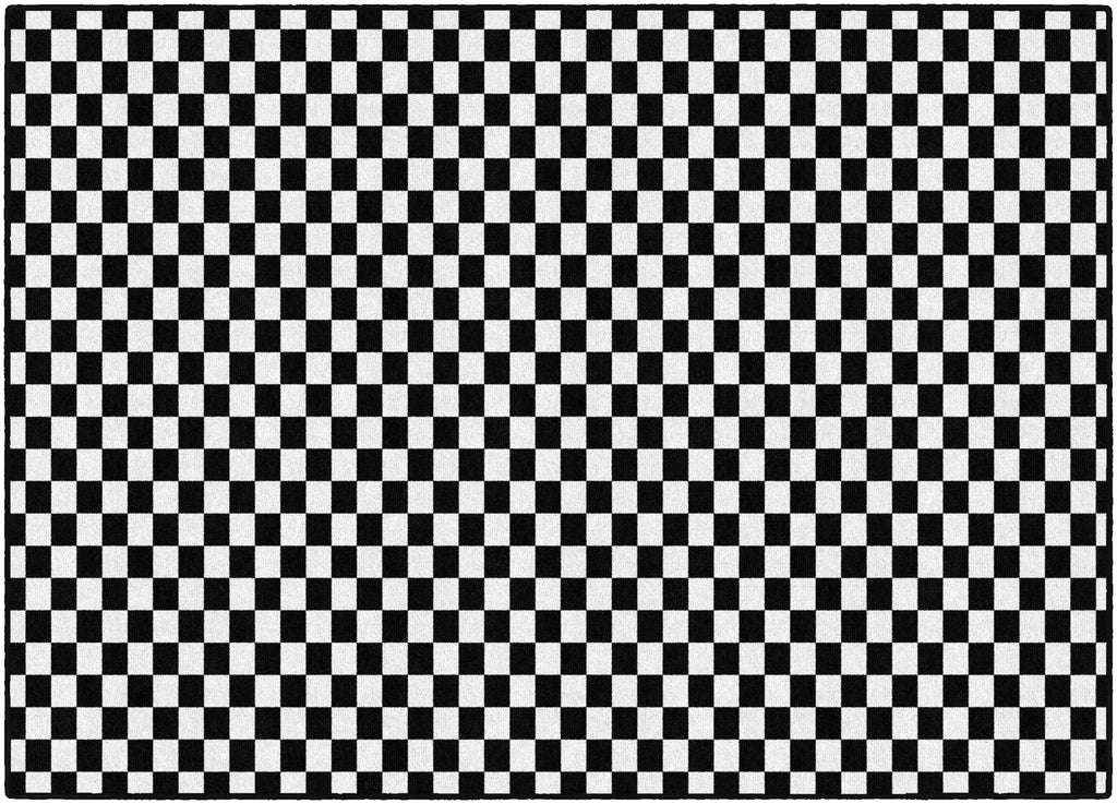 Black & White Checkerboard Rug | By Schoolgirl Style – CM School Supply