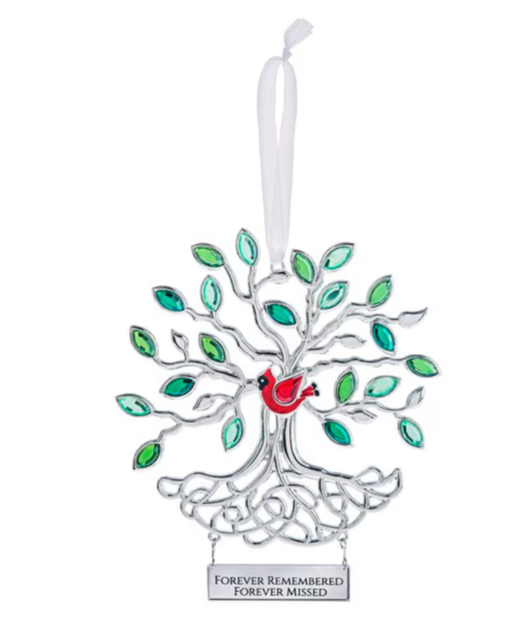Ornament-Forever Remembered Cardinal In Tree – CM School Supply