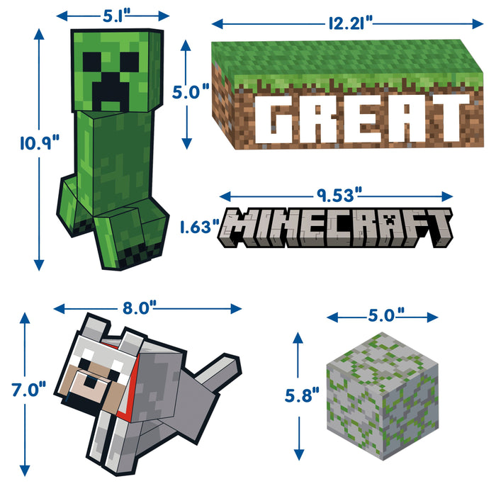 Minecraft Papercraft Baby Creeper