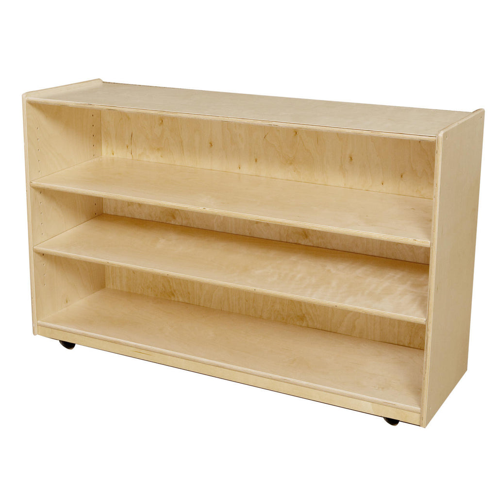 Mobile Shelf Storage 30"H x 48"W x 15"D – CM School Supply
