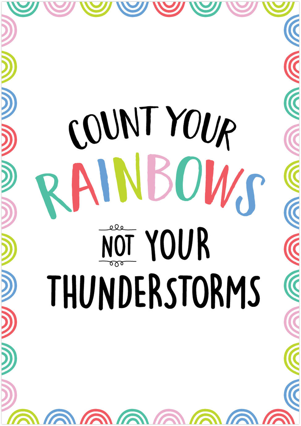 Count your rainbows... (Rainbow Doodles) Inspire U Posters — CM School ...