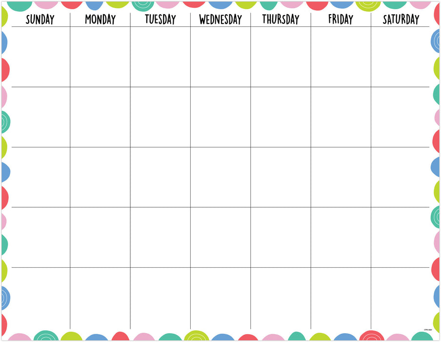 Calendar (Rainbow Doodles) Calendar Days — CM School Supply