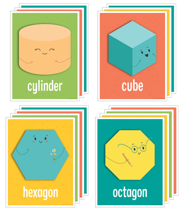 Mini Posters & Charts: Shapes Poster Set — CM School Supply
