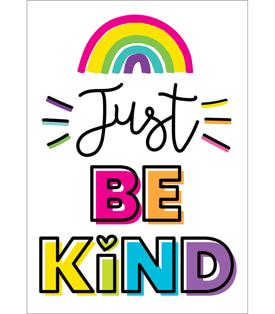 Kind Vibes Just Be Kind Poster – CM School Supply