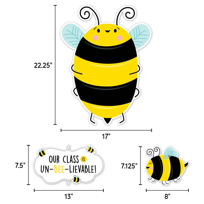 Busy Bees Bulletin Board Set — CM School Supply