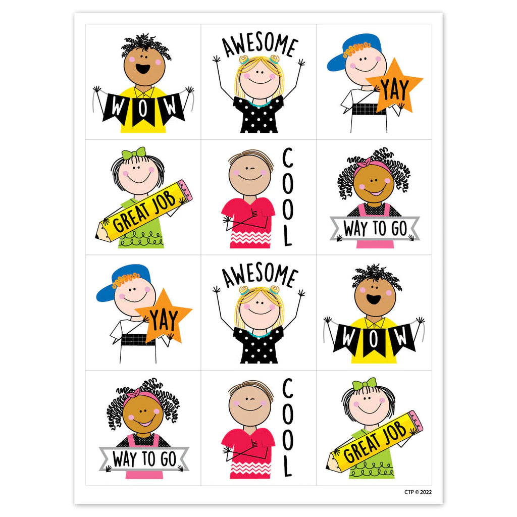 Stick Kids Stickers (Stick Kids) – CM School Supply