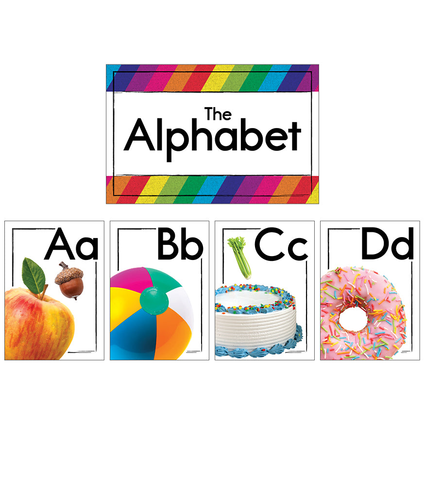 Photographic Alphabet Bulletin Board Set — CM School Supply