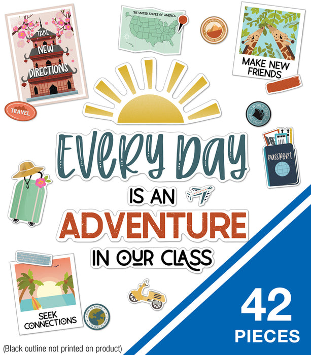 Every Day Is an Adventure Bulletin Board Set — CM School Supply