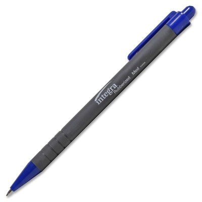 Rubber Barrel Retractable Ballpoint Pens (Dozen) - 973-031 – CM School ...