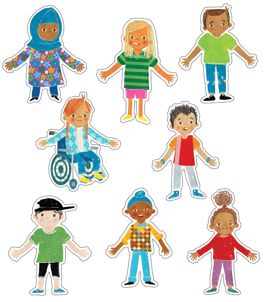 All Are Welcome Kids Cut-Outs – CM School Supply