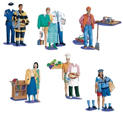 Community Helpers Flannelboard Set - 130-122 – CM School Supply