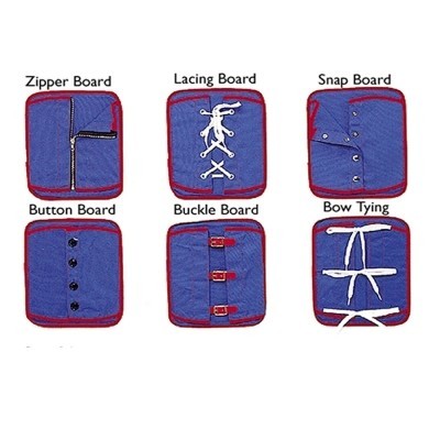 Manual Dexterity Boards - Set of 6 - 427-310 — CM School Supply