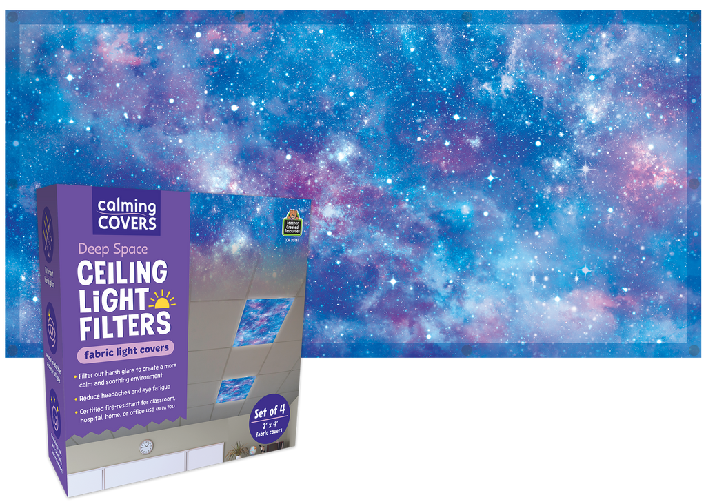 Deep Space Calming Covers Ceiling Light Filters – CM School Supply