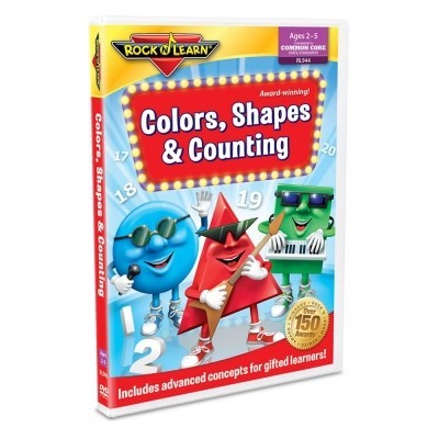 Rock 'N Learn Colors, Shapes & Counting - 302-944 – CM School Supply