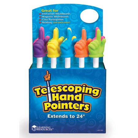 Telescoping Hand Pointers, Set of 10 — CM School Supply
