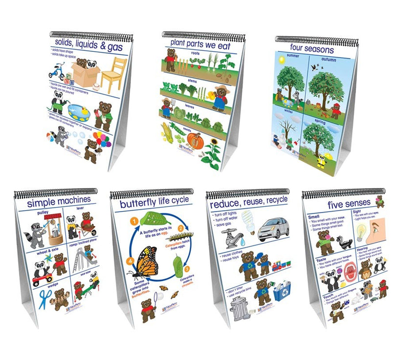 Early Childhood Science Readiness Flip Charts - Set of All 7 - 407-035 ...