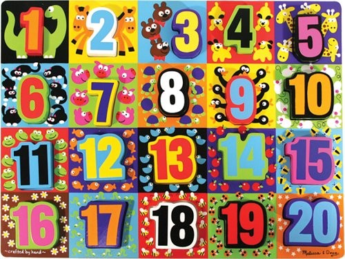 Jumbo Numbers Chunky Puzzle - 710-832 — CM School Supply