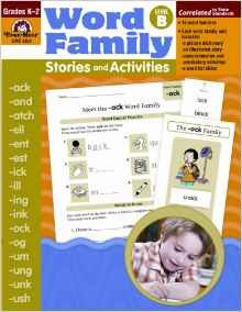 Word Family Stories and Activities - Level B – CM School Supply