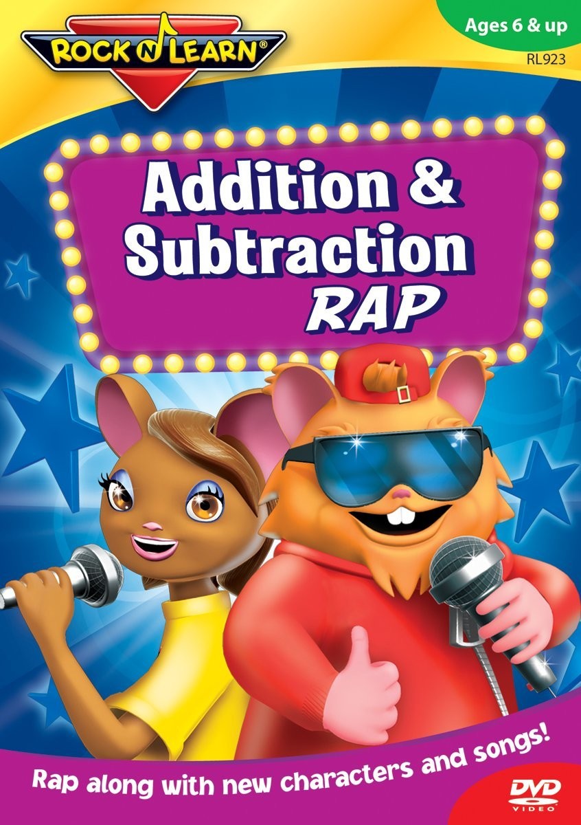 Rock 'N Learn Addition & Subtraction Rap - 302-918 – CM School Supply