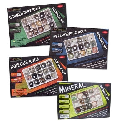 Geocentral Rock Kit - Mineral(DISC) – CM School Supply