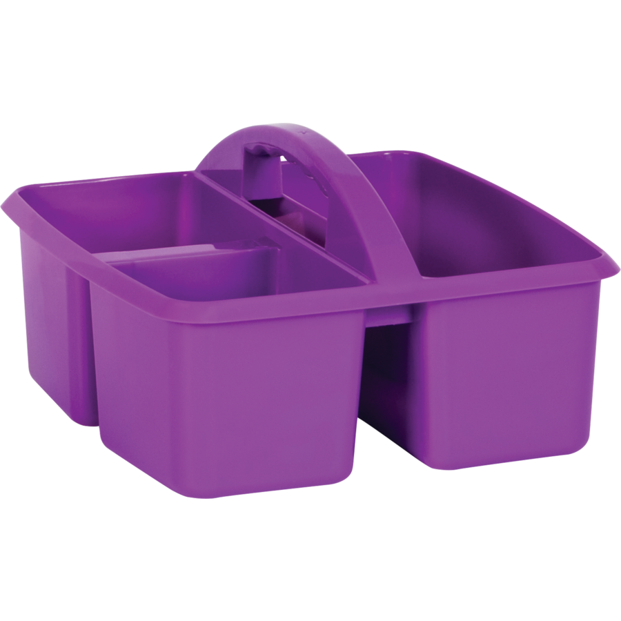 Purple Plastic Storage Caddy – CM School Supply