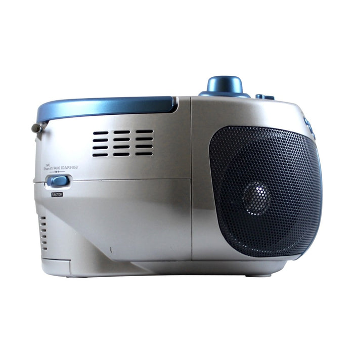 Programmable MP3, CD Player With USB, Cassette Player/Recorder and AM ...