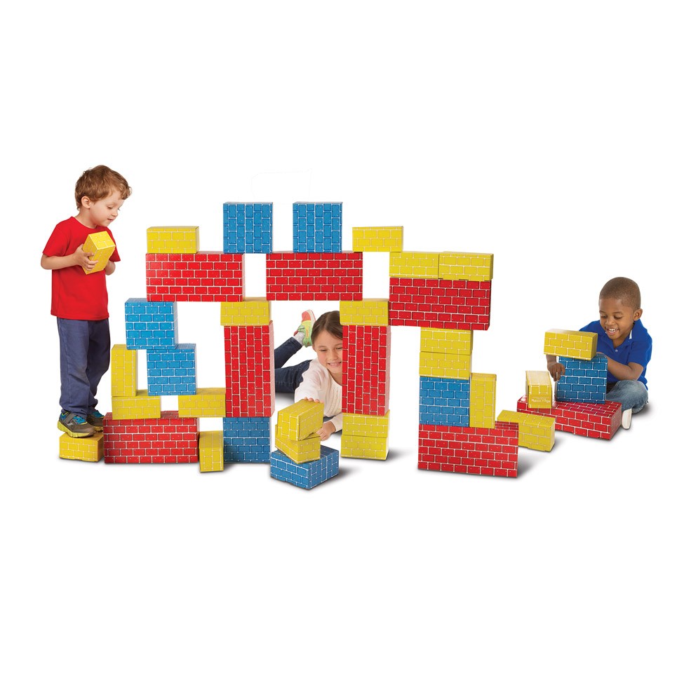 Jumbo Cardboard Blocks (40 pieces) – CM School Supply