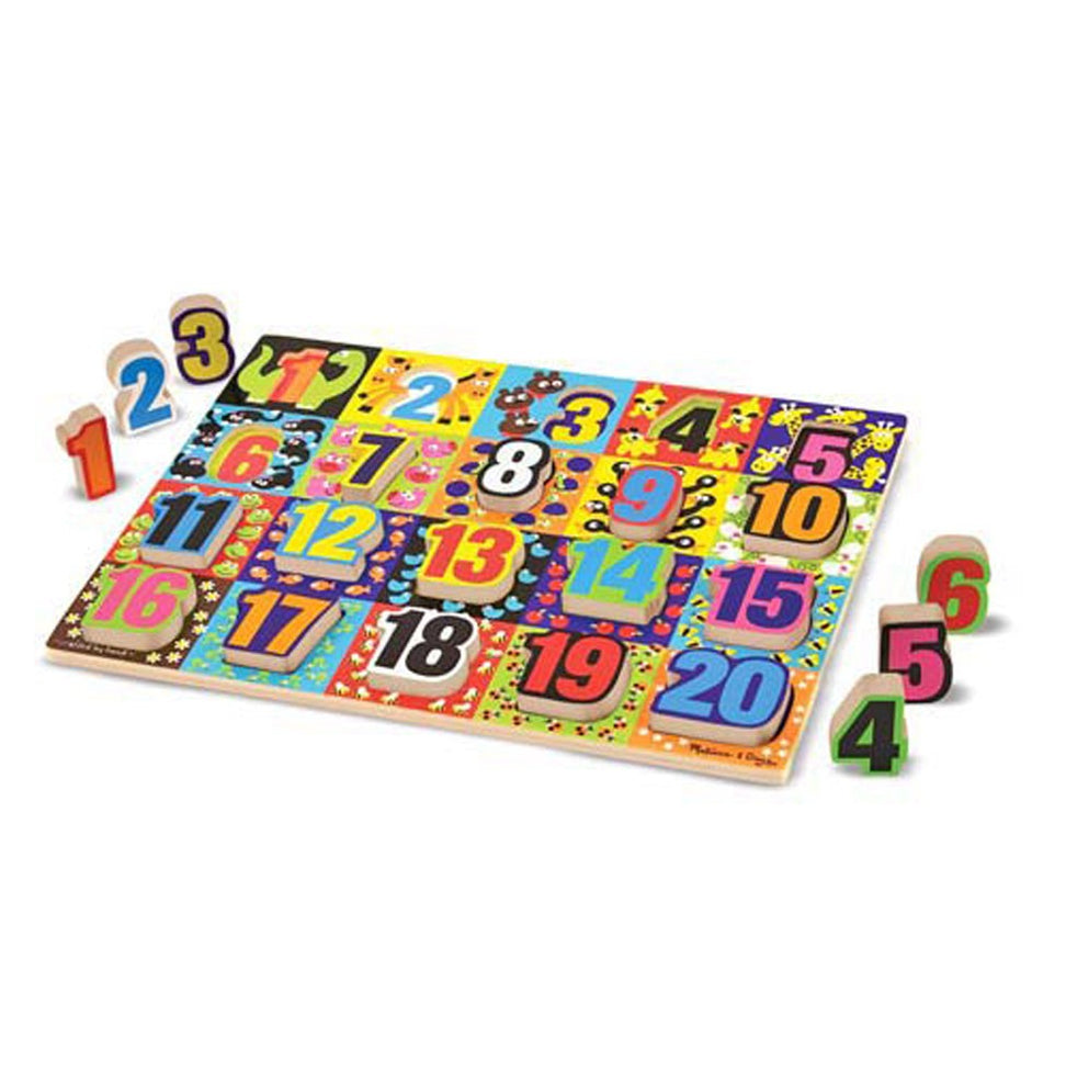 Jumbo Numbers Chunky Puzzle - 710-832 — CM School Supply