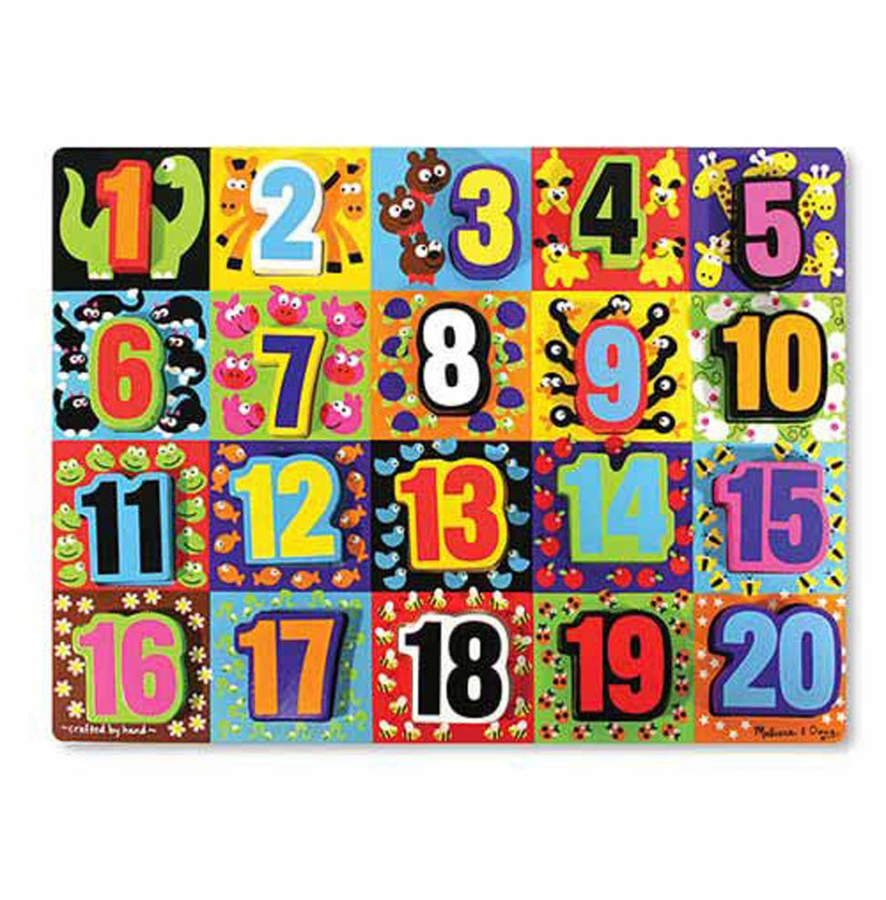 Jumbo Numbers Chunky Puzzle - 710-832 — CM School Supply