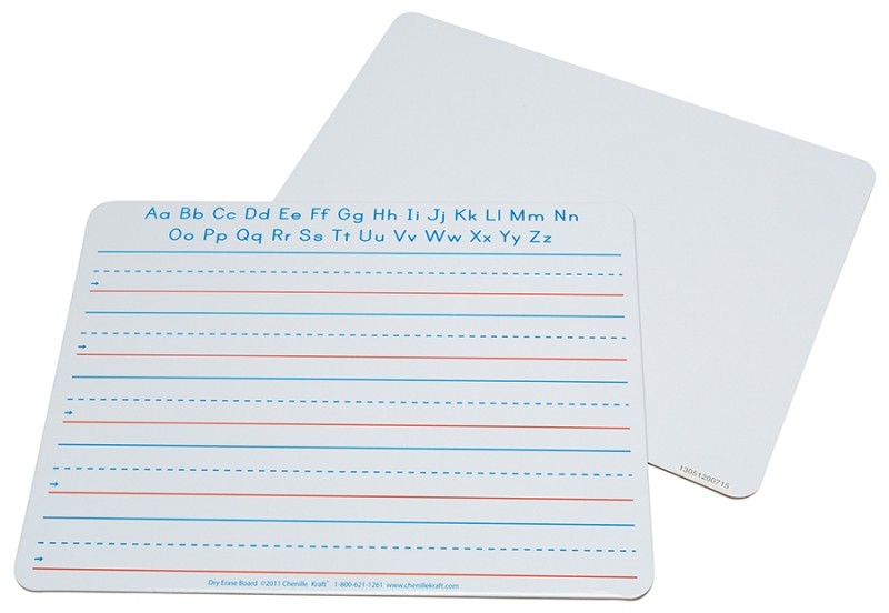 Lapboard, Red Baseline Whiteboard, Pack of 10 – CM School Supply