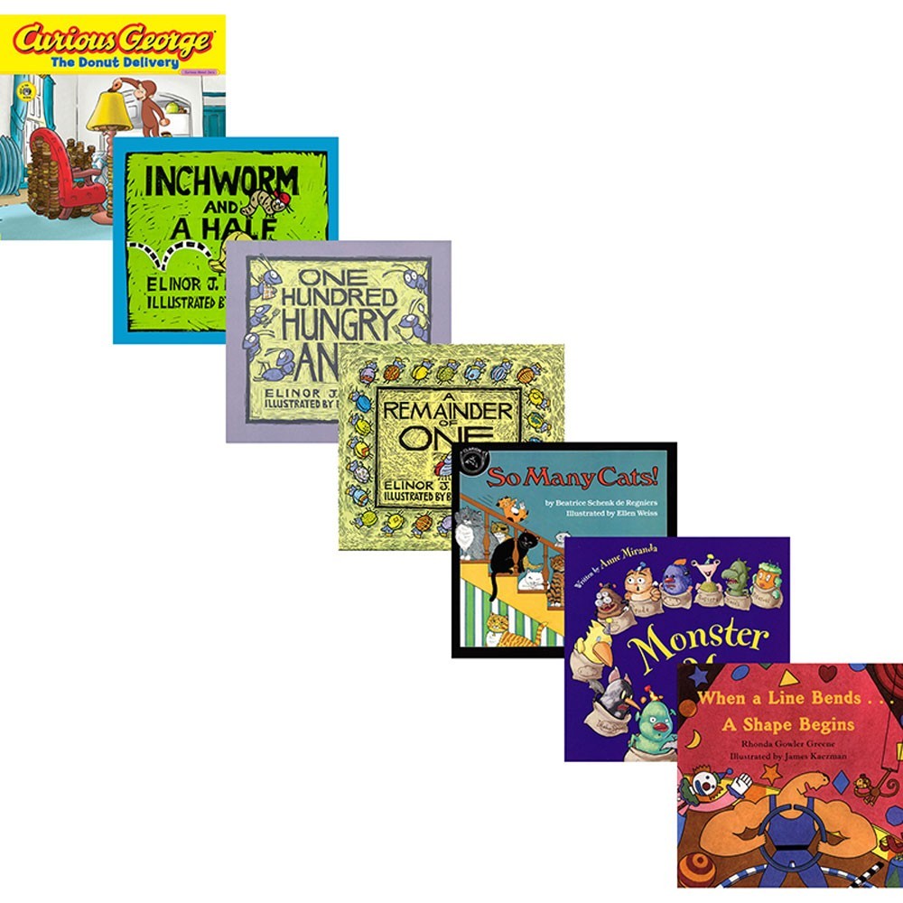 Math Literature Set, Set of 7 books – CM School Supply