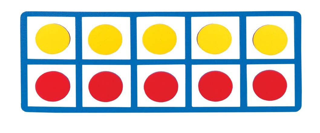 Giant Magnetic Foam Ten Frames - 609-469 — CM School Supply