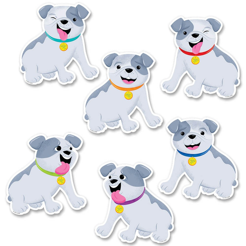 Mid Century Mod Dog 6 inch Designer Cut-Outs – CM School Supply
