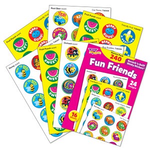 Fun Friends Stinky Stickers Variety Pack – CM School Supply