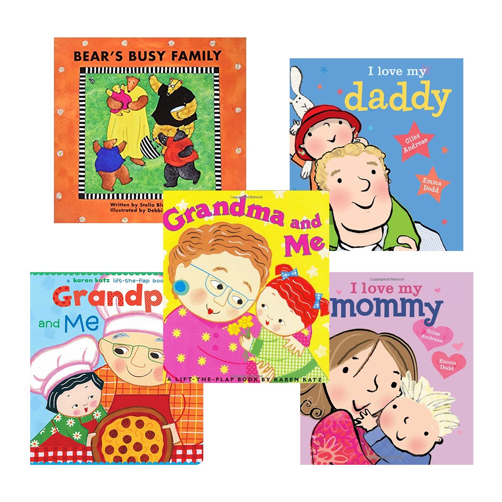 Family Time Board Books (Set of 5) - 122-245 – CM School Supply